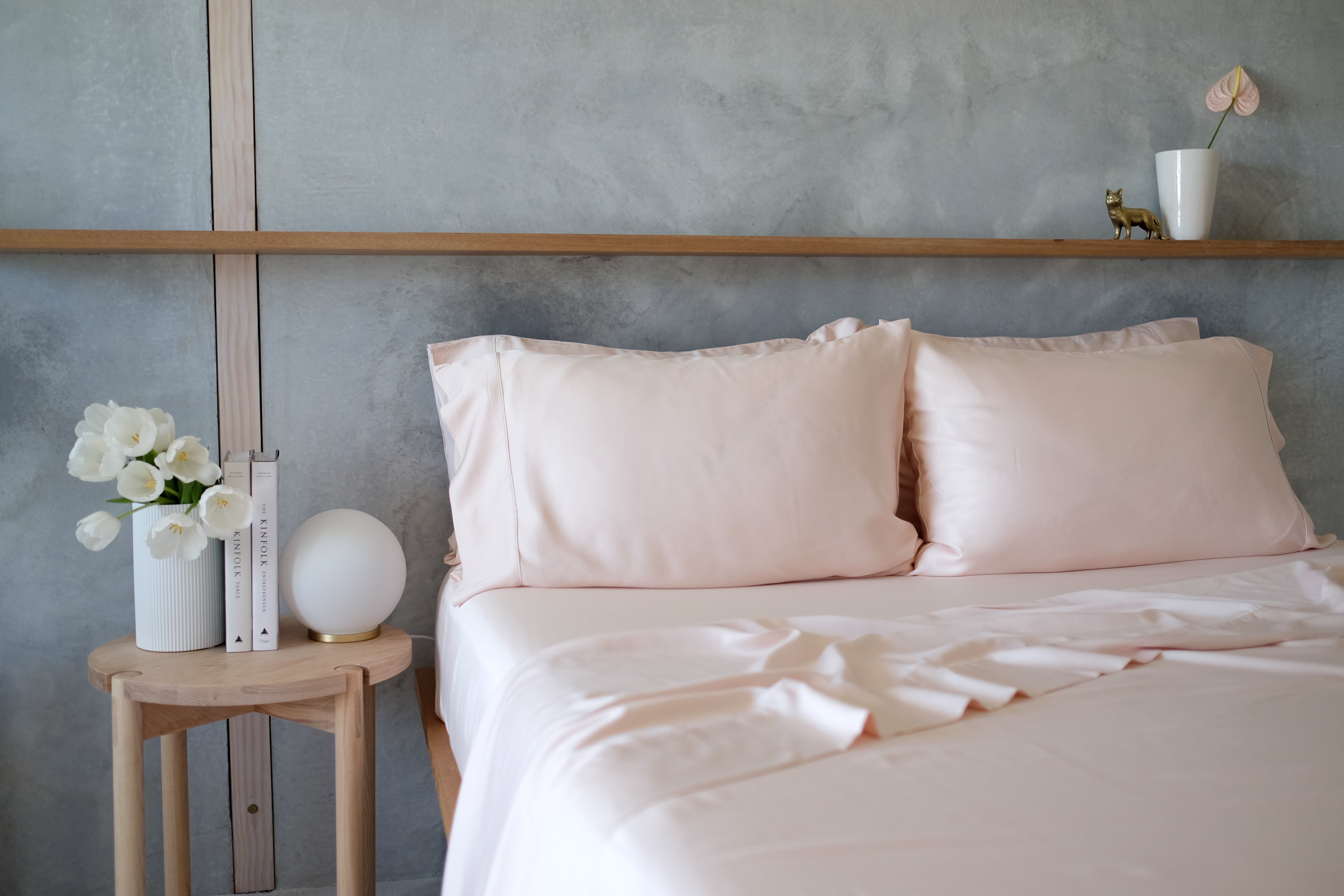 Blush Bedding – Mulberry Threads